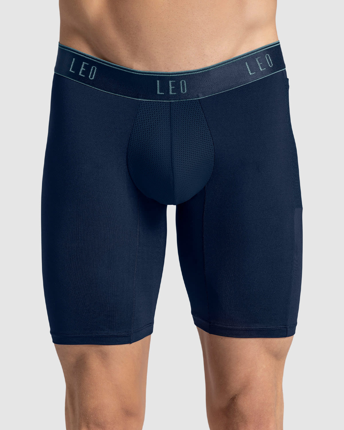 Long Athletic Boxer Brief with Side Pocket | Leonisa